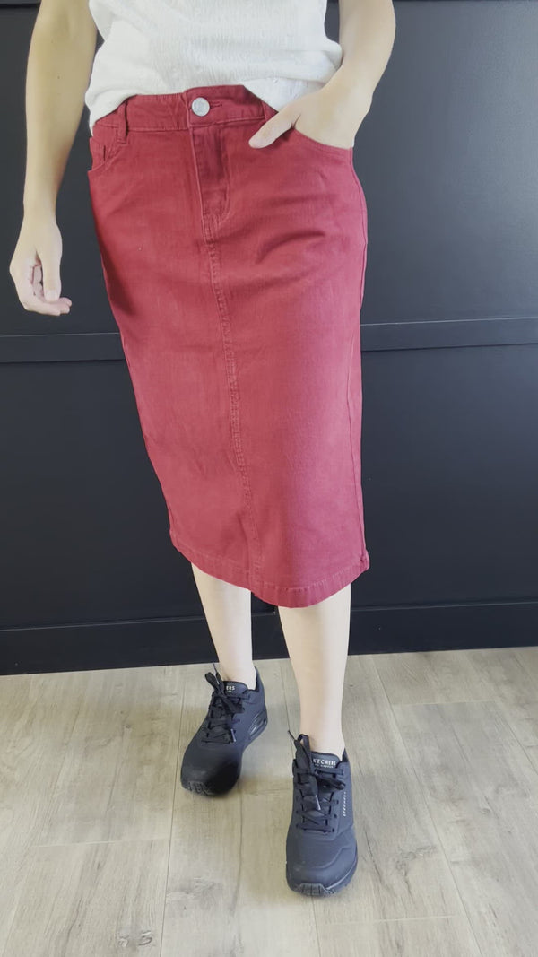 "Layla" in Cherry - CLEARANCE – Ladies & Lavender Boutique